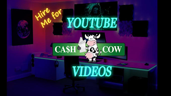 End your hunt for faceless cash cow youtube video editor by Asifaa_khan ...
