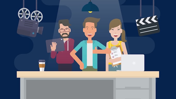 Create a 2d animation explainer motion graphics video by Deburnm | Fiverr