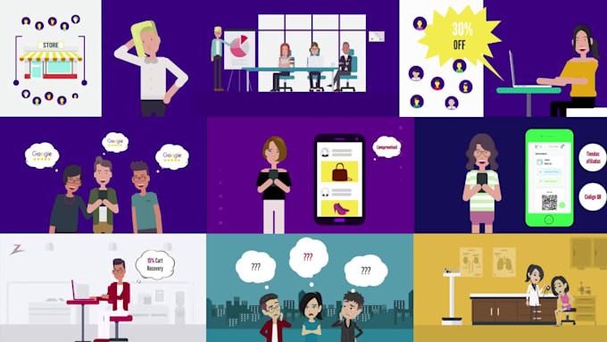 Create stunning custom 2d animation explainer video by Laebacreative5 | Fiverr