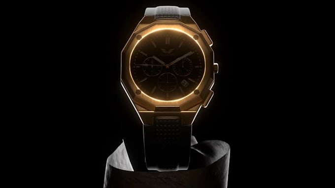 3d wristwatch animation, 3d watch animation 3d watch design 3d watch ...