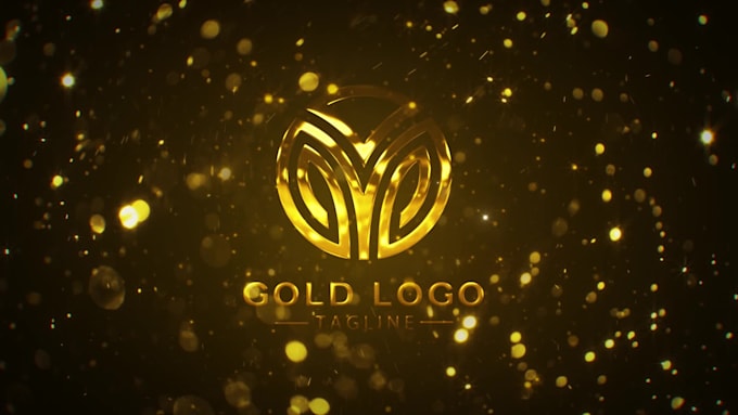 Create cinematic gold logo intro animation video by Naayar9 | Fiverr