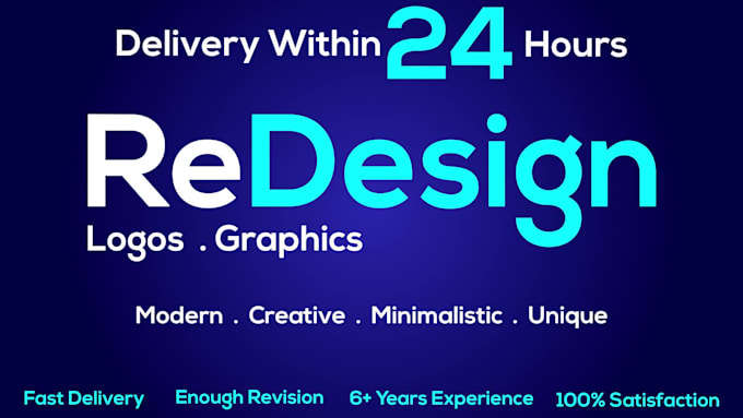 Redesign, revamp, redraw, logo in 24 hours by Himalay5555 | Fiverr