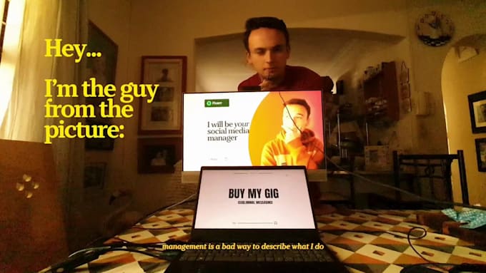 Be your social media marketing manager and content creator by ...