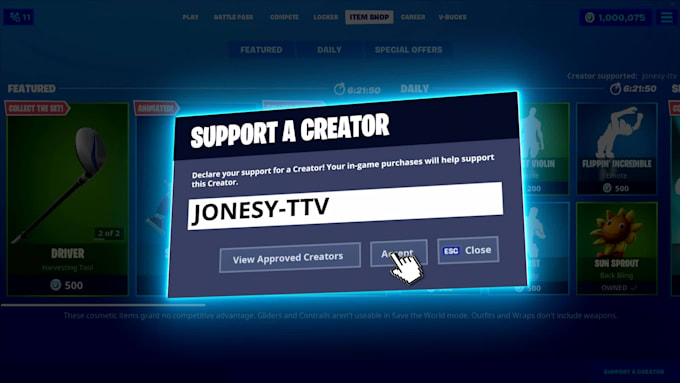 Make custom animated fortnite creator code intros by Jonesyedits | Fiverr