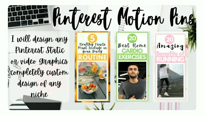 Design professional and creative pinterest pins by Skylike_gfx | Fiverr
