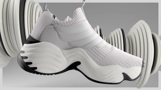 Do 3d shoe animation 3d footwear design 3d product animation sneakers ...