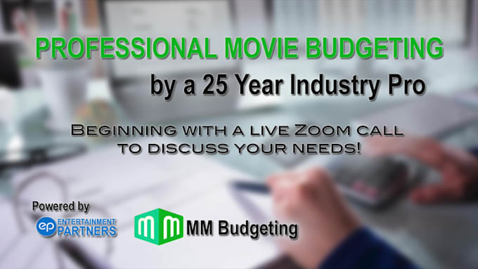 Create a movie budget for you via ep movie magic budgeting by ...