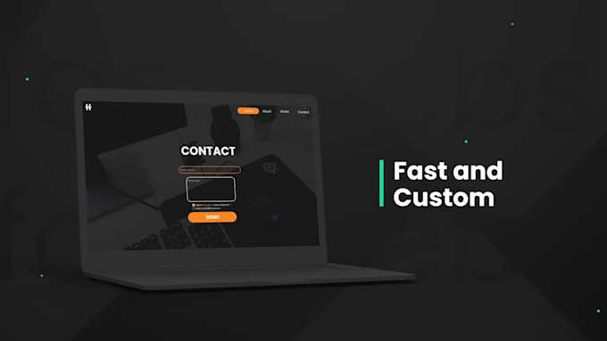Create fast custom unique responsive website by Fast_website | Fiverr