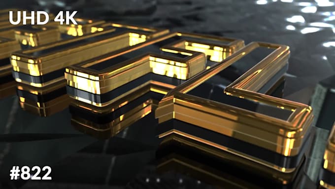 Create an amazing 4k 3d logo animation epic cinematic intro video by ...