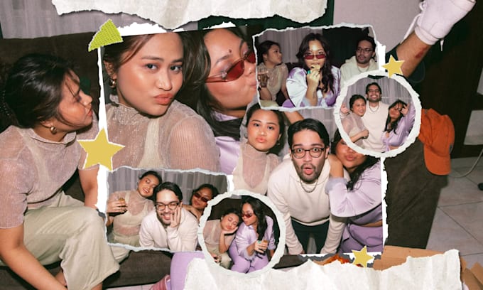 Create custom scrapbook photo collages by Abdellatifatm | Fiverr