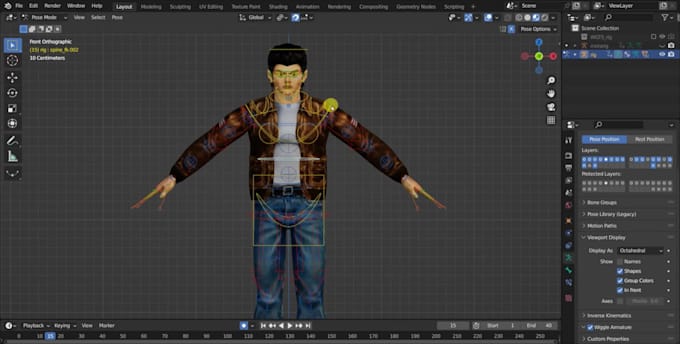 Rig your 3d character professionally in blender ,maya,3d max by ...