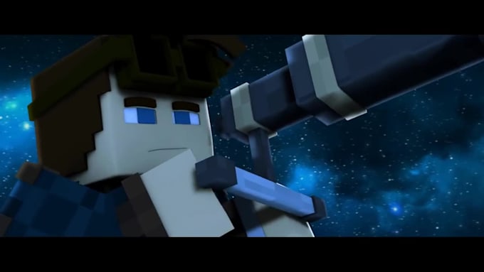Be your cruixie animator 3d minecraft animation for cinematic, music ...