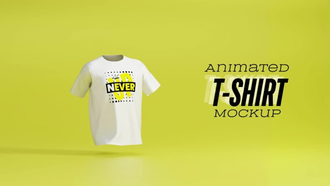 Create 3d t shirt mockup animation and other clothing mockups by Haris ...