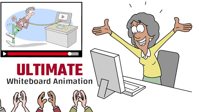 Create custom whiteboard animated explainer video by Lanvisuals | Fiverr