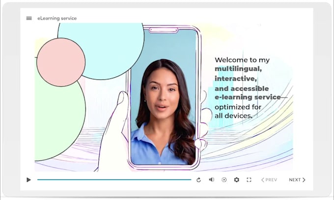 Design multilingual elearning courses that engage by Florasty | Fiverr