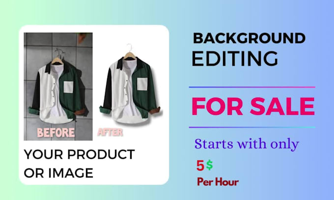 Do e commerce photo editing, background removal, image edit by Md ...