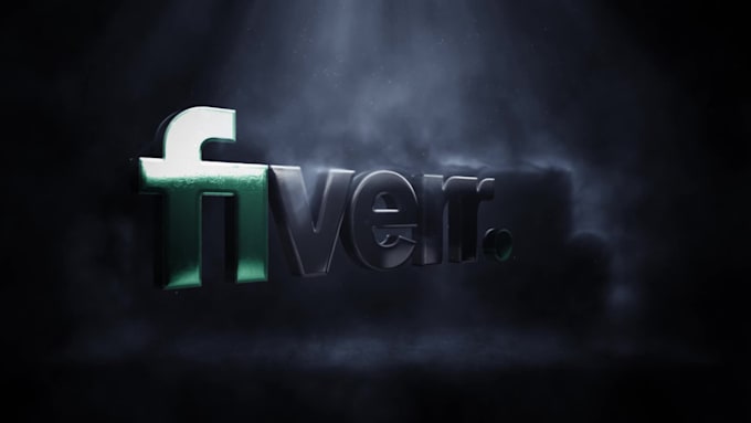 Create a 3d rotating spinning logo animation loop full hd by Tribasse45 ...