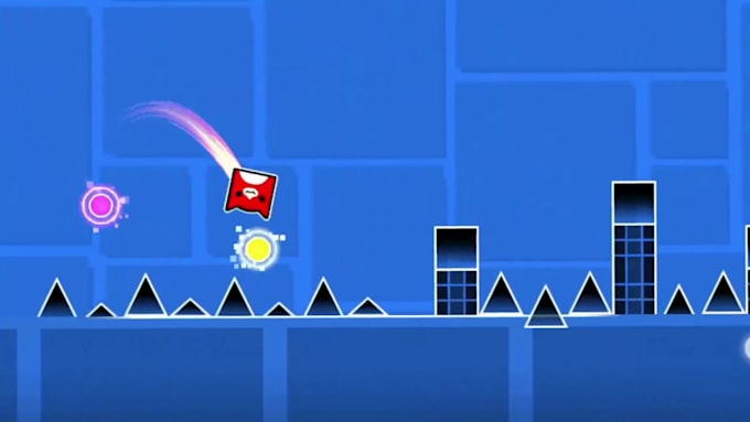 Create a futureworthy geometry dash level with synced gameplay and ...