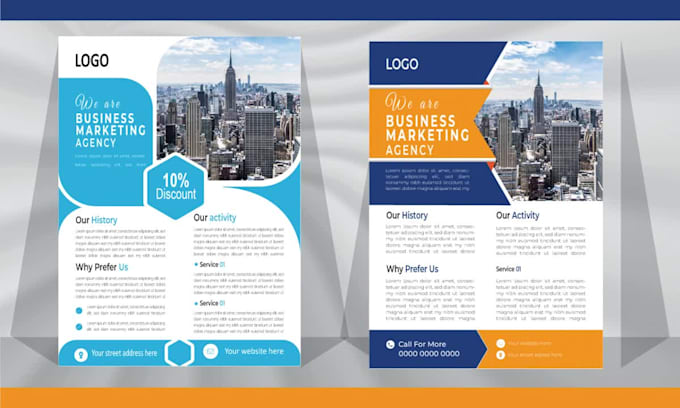 Create posters leaflet, event church flyer, brochures design by Havenbangla | Fiverr