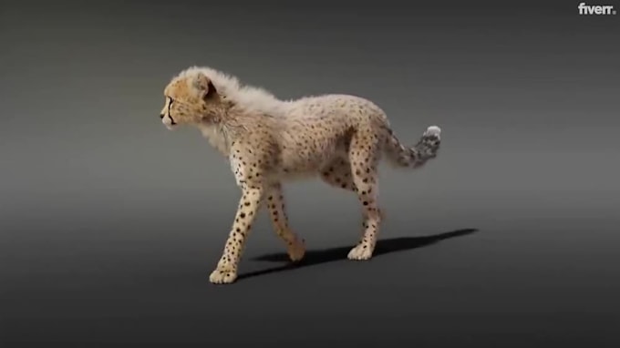 Integrate cgi 3d animal animation, 3danimal rigging, 3d animal model ...