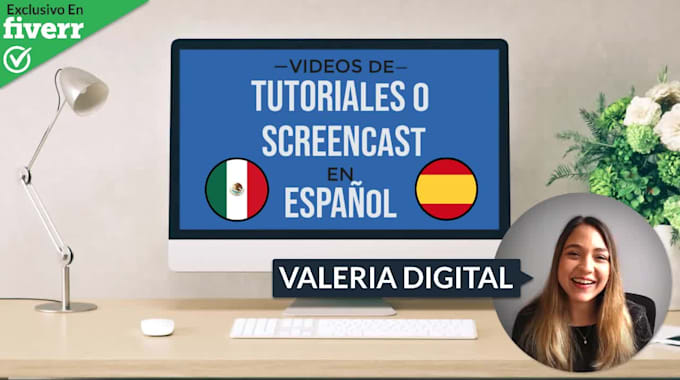 Do a screencast instructional or tutorial video in spanish by ...
