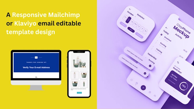 Create and design responsive email templates or signature by ...