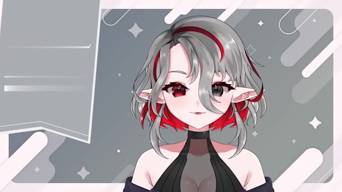 Design cruixie live2d vtuber model, 2drig animaze vseeface, rig for ...