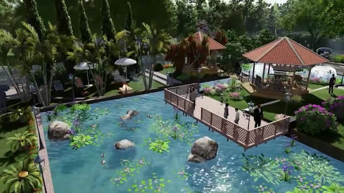 Design and render your landscape designs by Milinda_m | Fiverr