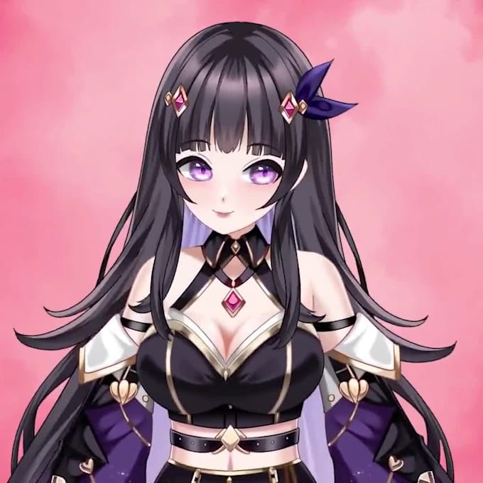 Draw and rig live2d model, 2d vtuber model, live2d rigging, vtuber ...