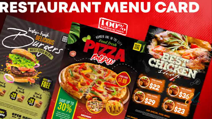 Create professional restaurant and food menu or business card design by ...