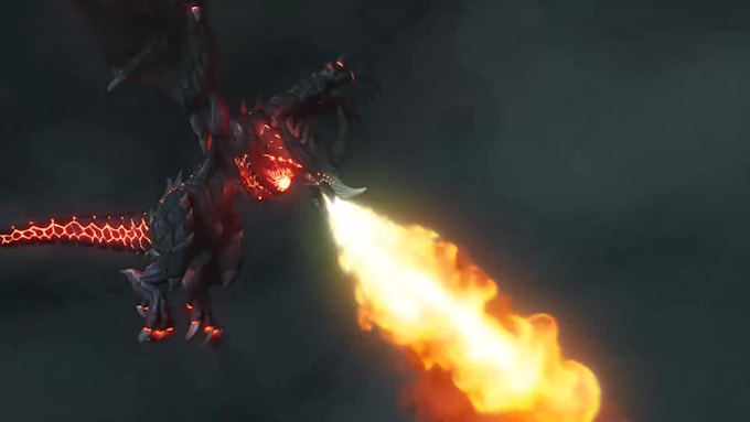 Create game of thrones dragon logo intro by Inspiredfilm | Fiverr