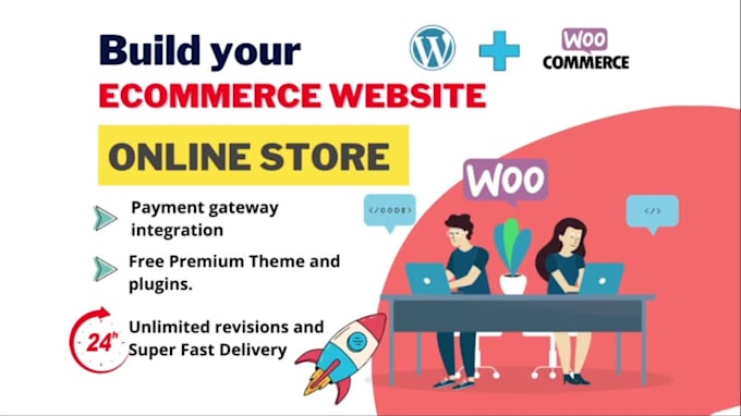 Create your online store or ecommerce website using woocommerce by Puri ...