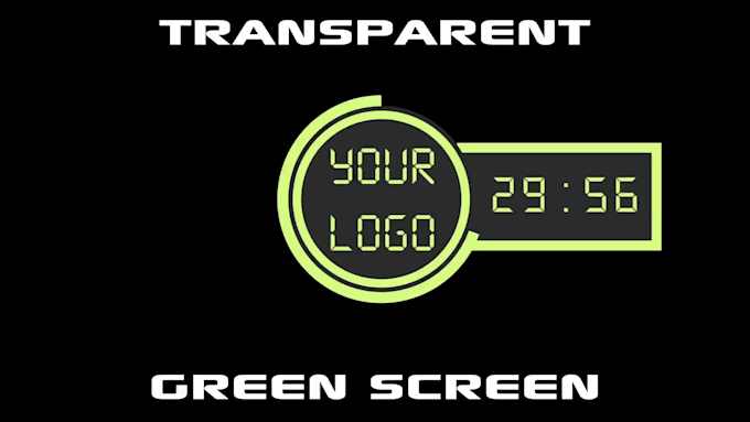 Make custom workout or live countdown timer animation clock video up to ...
