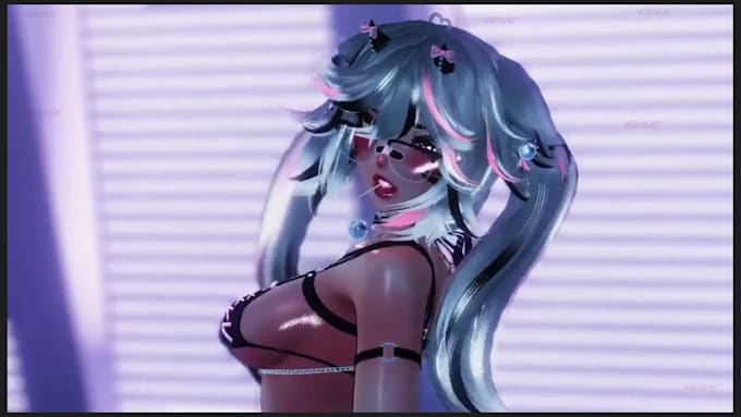 Custom vrchat furry tuber avatar, vroid avatar, vr unity, furry vrc ...