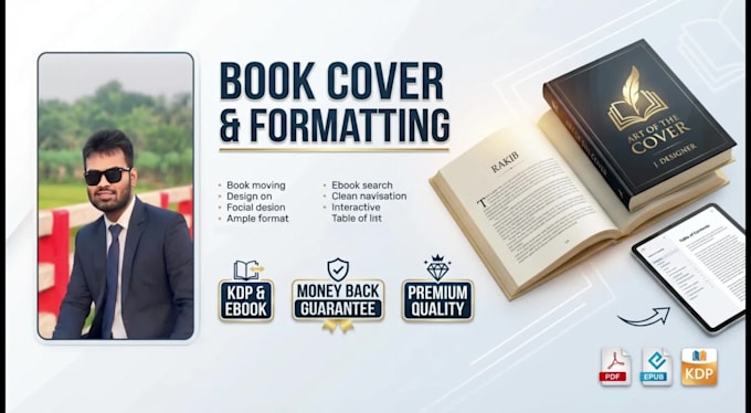 Professional book cover design, formatting, proofreading by ...