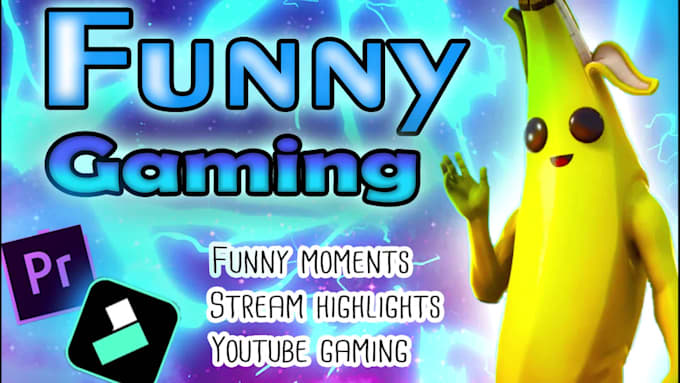 Edit you a funny gaming video with funny memes for youtube by Sprit ...