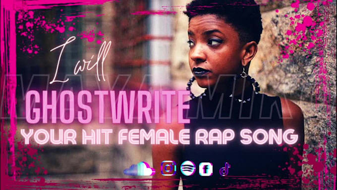 Write your female rap song by Mayamiko | Fiverr