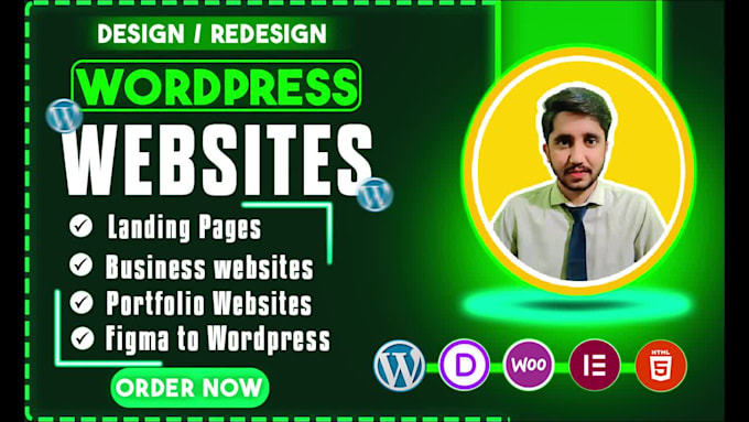 Do redesign rebuild copy clone update fix revamp wordpress website by Haroon_works | Fiverr