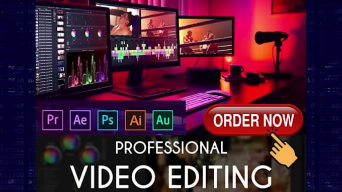 Professionally edit the video for you by Khtamimsordar | Fiverr