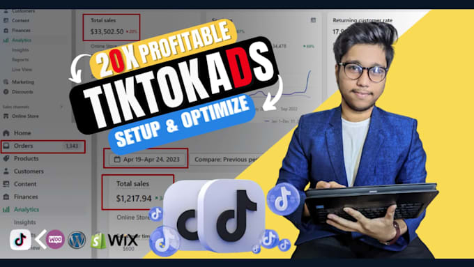 Be your tik tok ads manager and grow your dropshipping business on tik ...