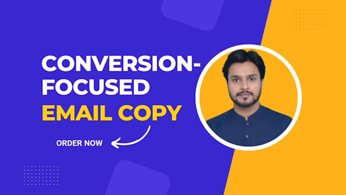 Write conversion focused email copy for your email sequence by Copybyhubdar | Fiverr