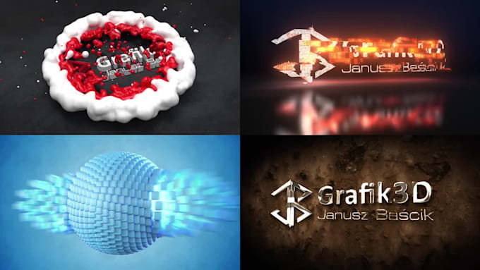 Create 60fps logo intro with one of my own unique templates by Grafik3d ...
