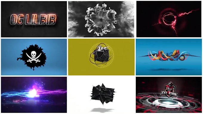 Create best 4k logo animation or youtube intro videos by Xr_studio | Fiverr