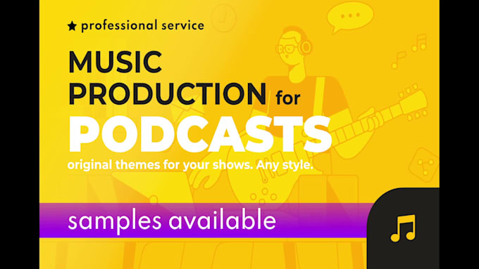 Create the best podcast intro music theme by Iam_wake | Fiverr