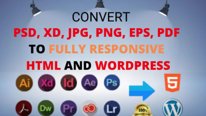 Convert psd, jpg, png to html and wordpress website by Rifaiyahabdulla ...