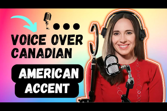 Provide your female american english voice over in 24 hours by ...