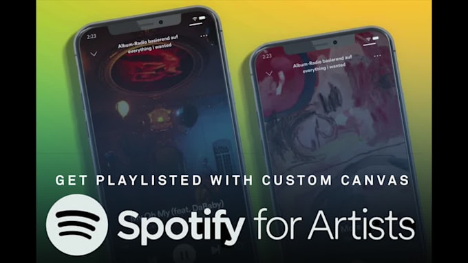 Create a super sick spotify canvas by Wax_creative | Fiverr