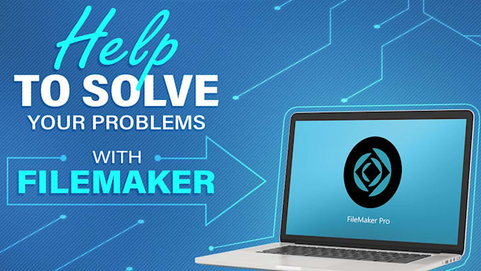 Help to solve your problems with filemaker by Stefanot78 | Fiverr