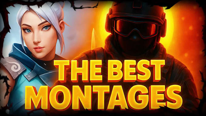 Edit professional valorant, cod, cs2 and other gaming montages by Vfx_genius | Fiverr