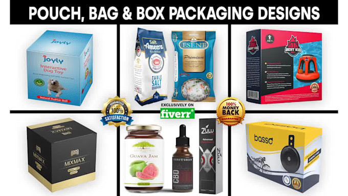 Design product box package design, label and 3d mockup by Shaktikashyap ...